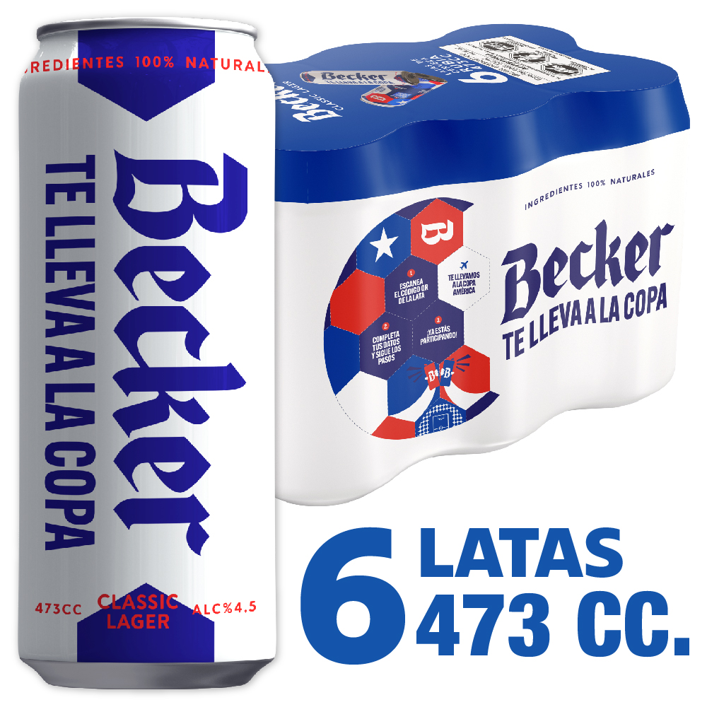Becker Cerveza Classic Lager en Lata Precio - Rappi