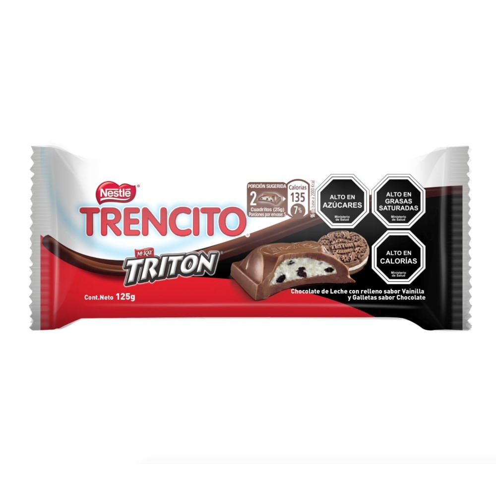Nestlé Trencito Barra de Chocolate Tritón - Rappi