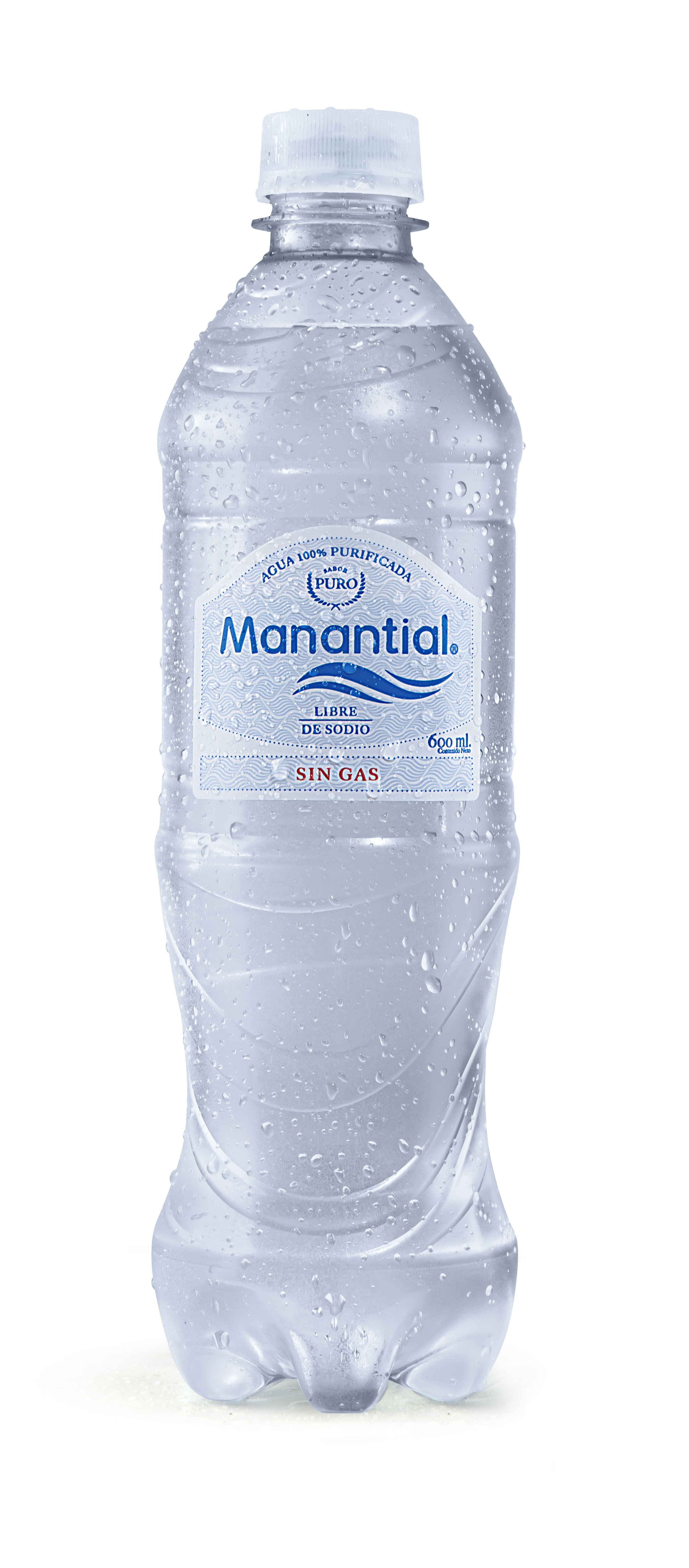 Agua Purificada Sin Gas Manantial 600ml desde $ 750