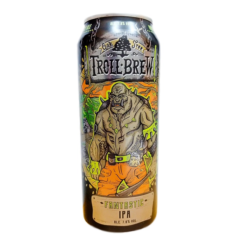 Cerveza Troll Brew Fantastic Ipa 7.8º 500 Ml - Rappi