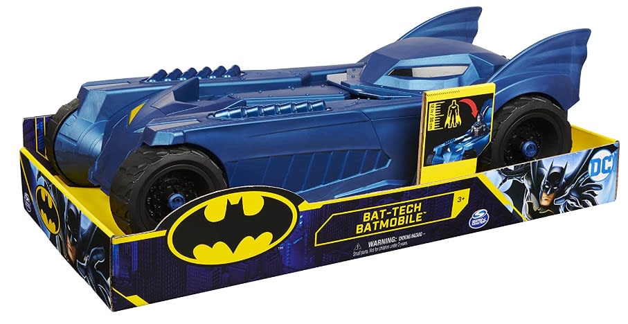 Dc Vehículo Azul Batman Bat-tech Batmobile - Rappi