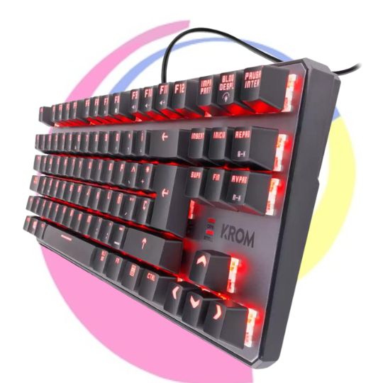 Teclado Mecanico Krom Kernel Tkl Full Rgb - Rappi
