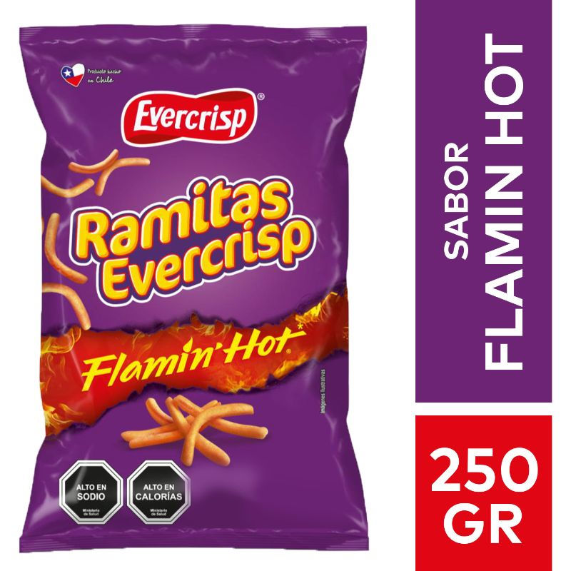 Evercrisp Ramitas Flamin Hot 250g - Rappi
