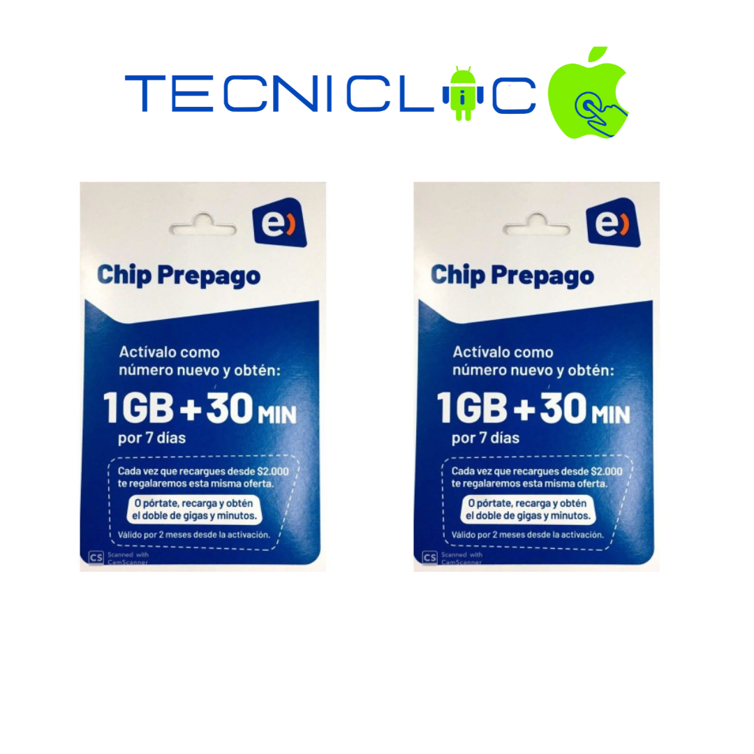 Promocion De Dos Sim Card Entel - Rappi