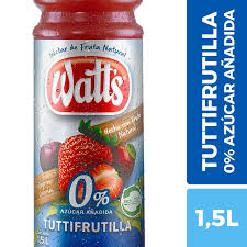 Jugo Watts Tuttifrutilla Zero Azúcar - Rappi