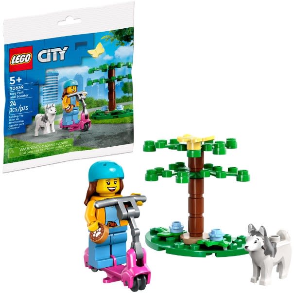 Lego City Parque Canino Y Patineta 24 Piezas 30639 - Rappi