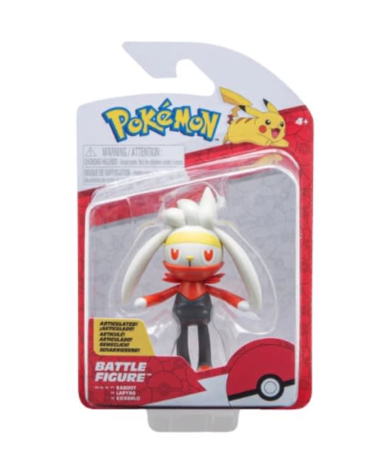 Pokemon Battle Figure! Set 1 Figura Articulada Raboot - Rappi