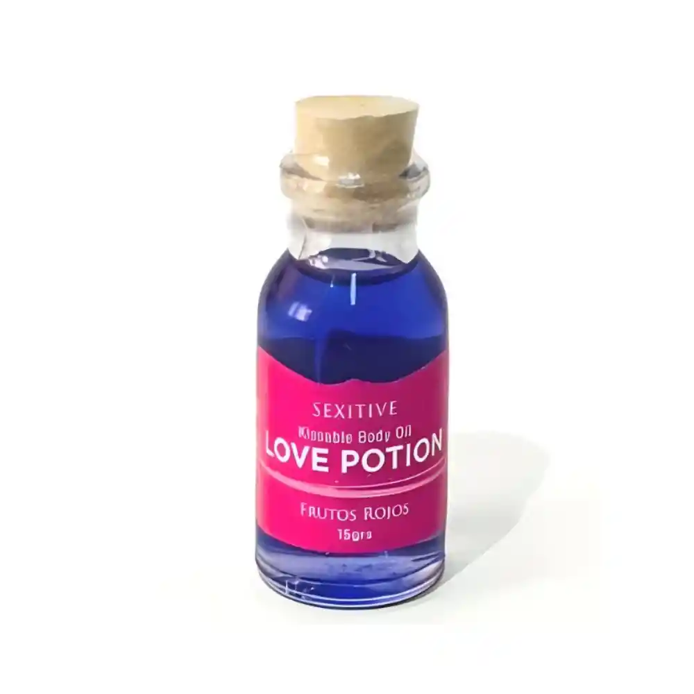 Aceite Love Potion Comestible Para Masajes Frutos Rojos - Rappi