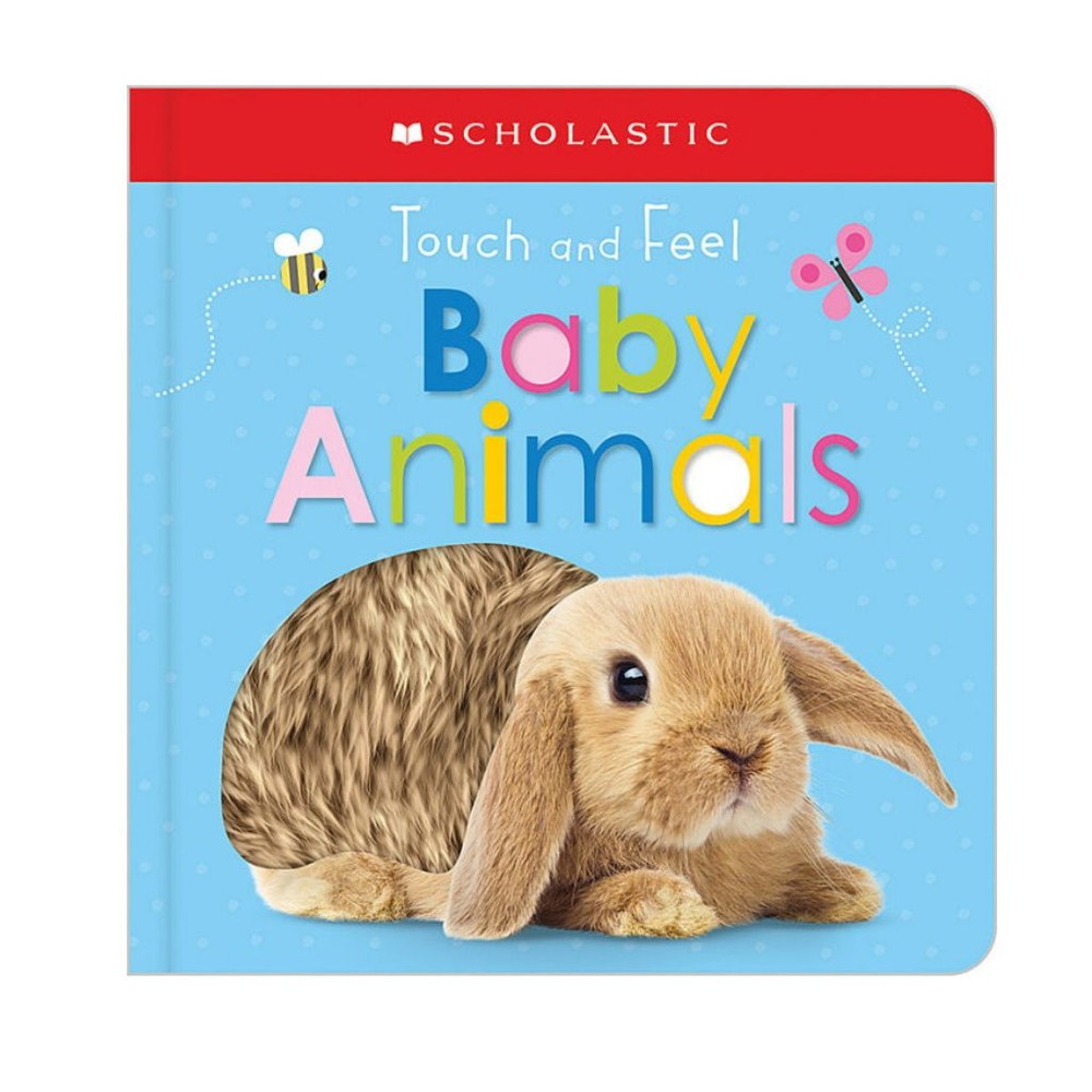 Libro Toca Y Siente Baby Animals Scholastic Libro Tapa Dura - Rappi