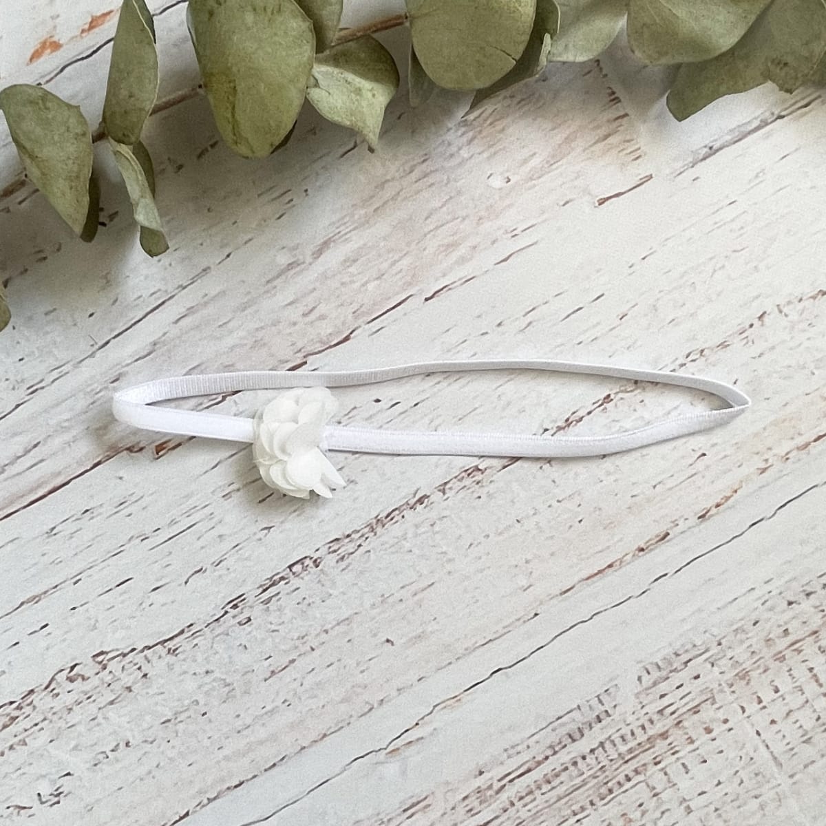 Cintillo Elástico Blanco Talla 1 (0-3 M) - Rappi