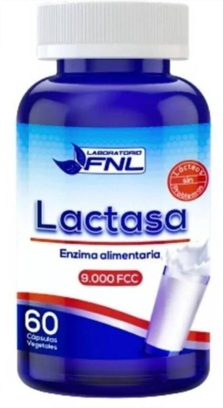 Lactasa Enzima Alimentaria 9.000 Ncc Laboratorio Fnl 60 Caps. - Rappi