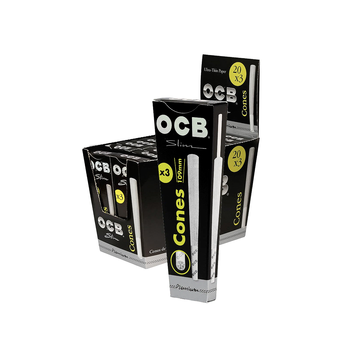 Conos Ocb Premium Pack X3 - Rappi