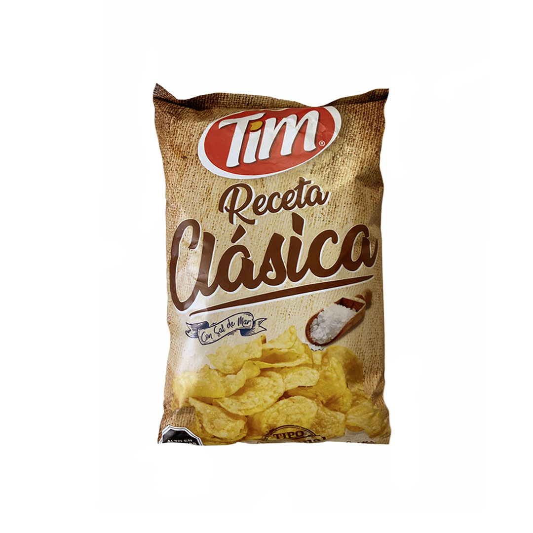 Papas Tipo Artesanal Receta Clásica Con Sal De Mar 185gr - Rappi