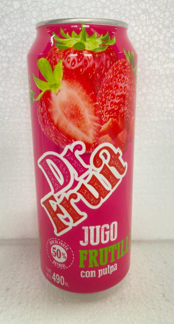 Dr Fruit Sabor Frutilla 490ml - Rappi