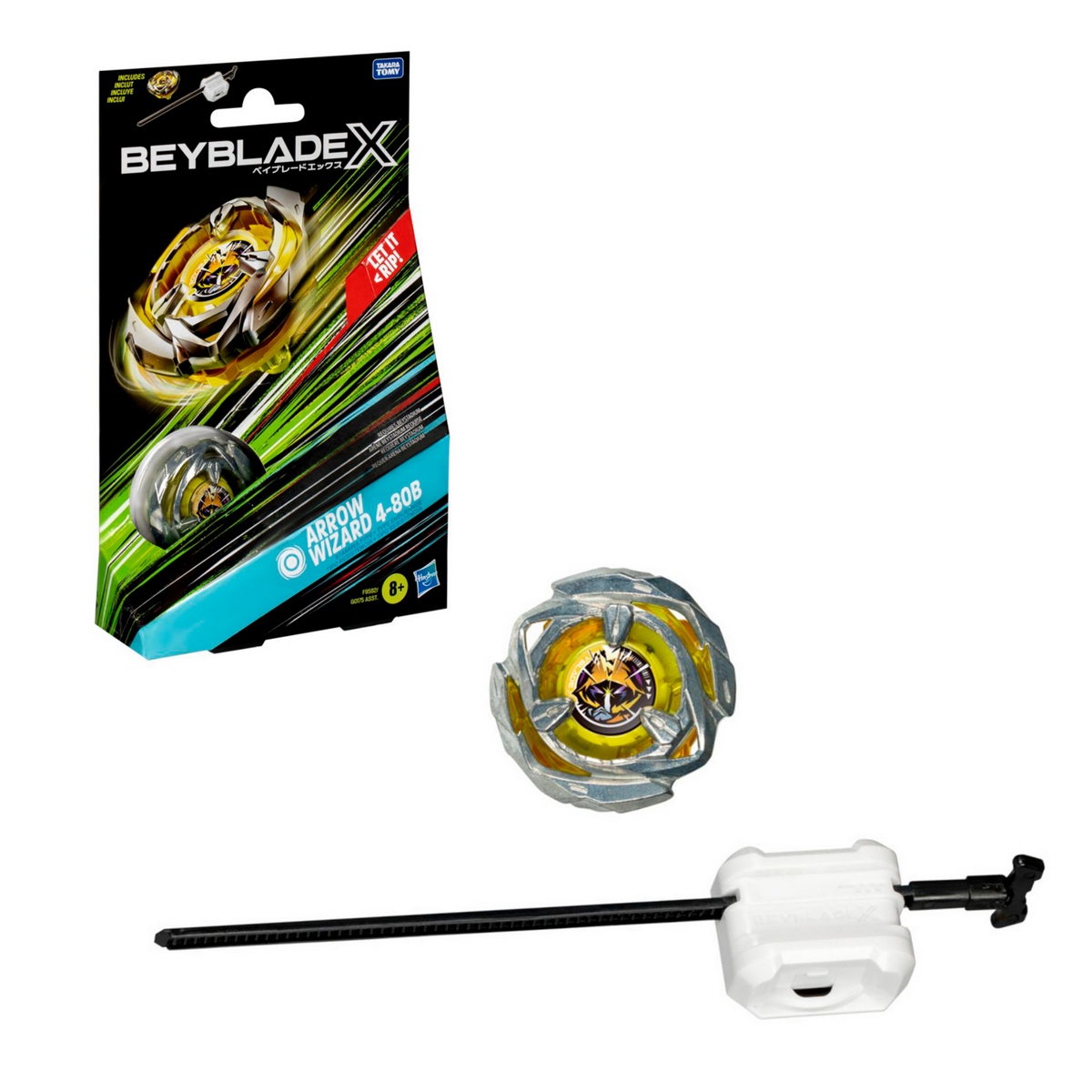 Beyblade X Starter Pack Top - Arrow Wizard Stamina - Rappi
