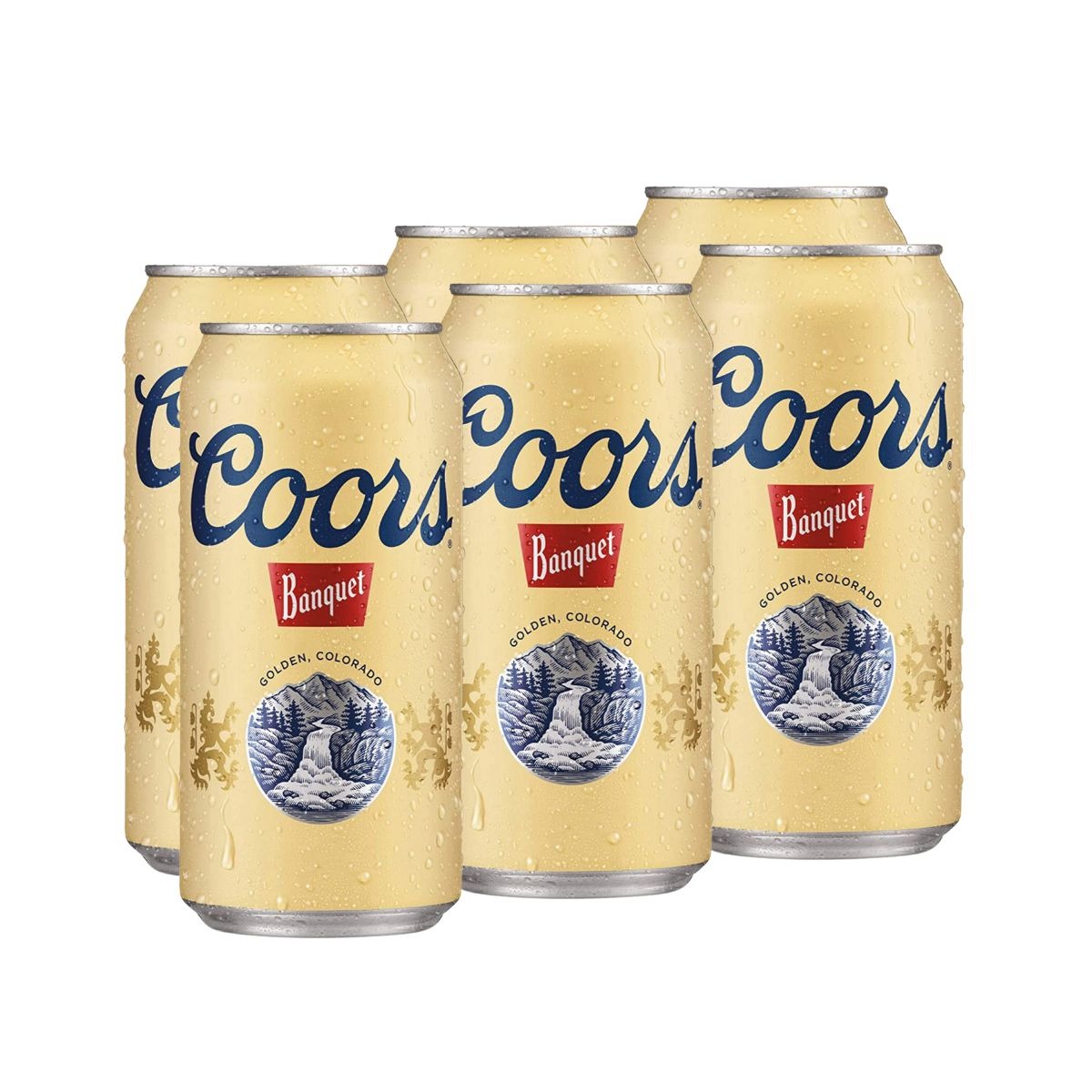 Coors Pack 6 Cervezas Lata 710 Ml - Rappi