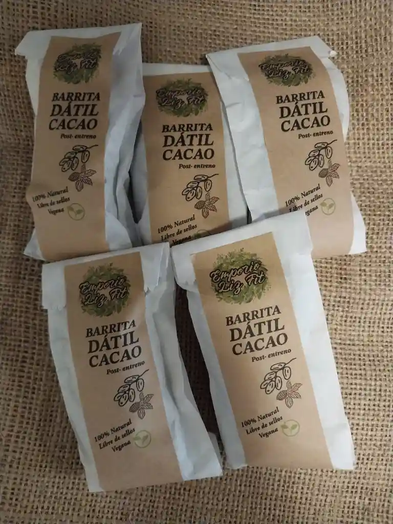 Pack 10, Barra Dátil Cranberry Y Cacao - Rappi