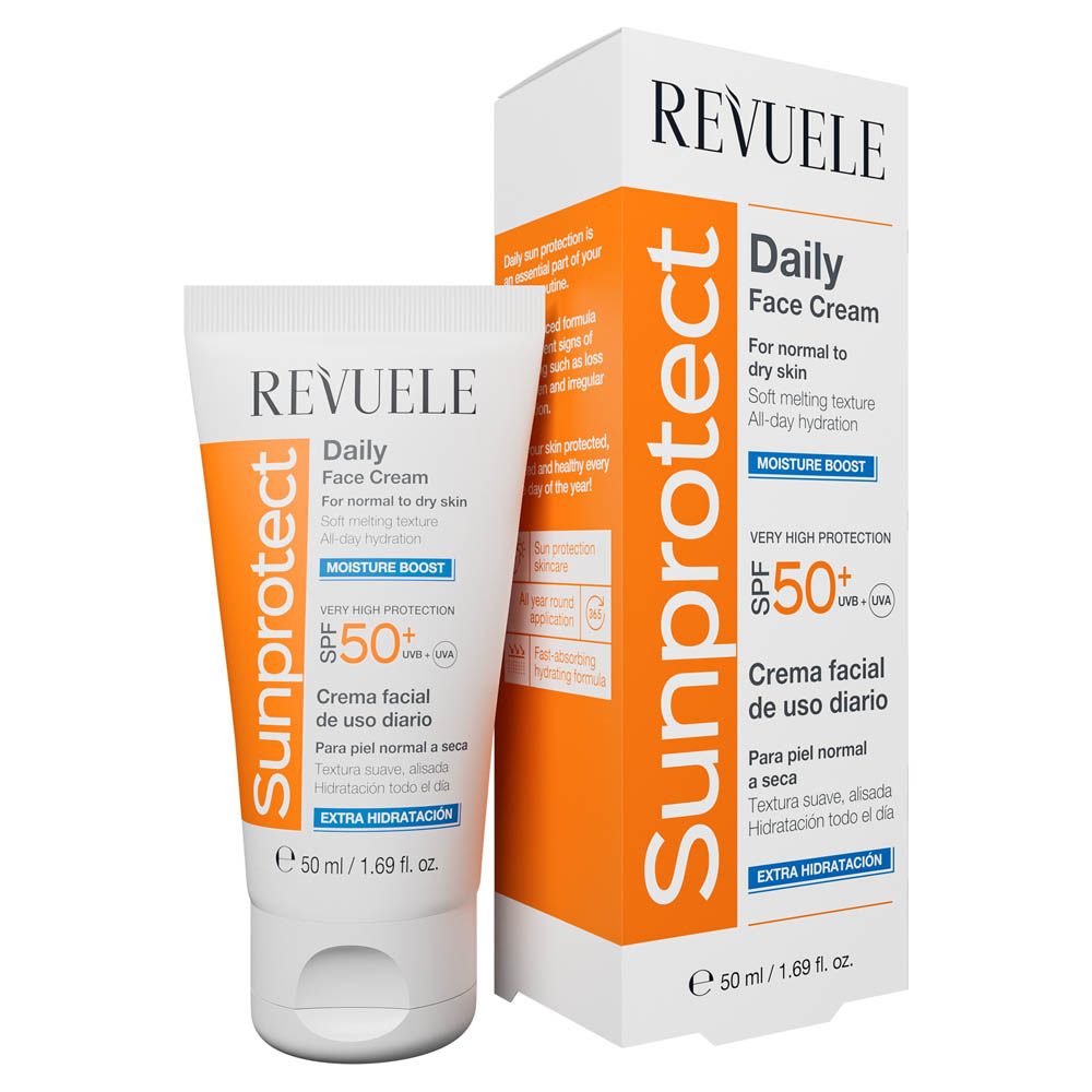 Protector Solar Rostro Revuele Sunprotect Piel Seca Fps 50+ 50 Ml - Rappi