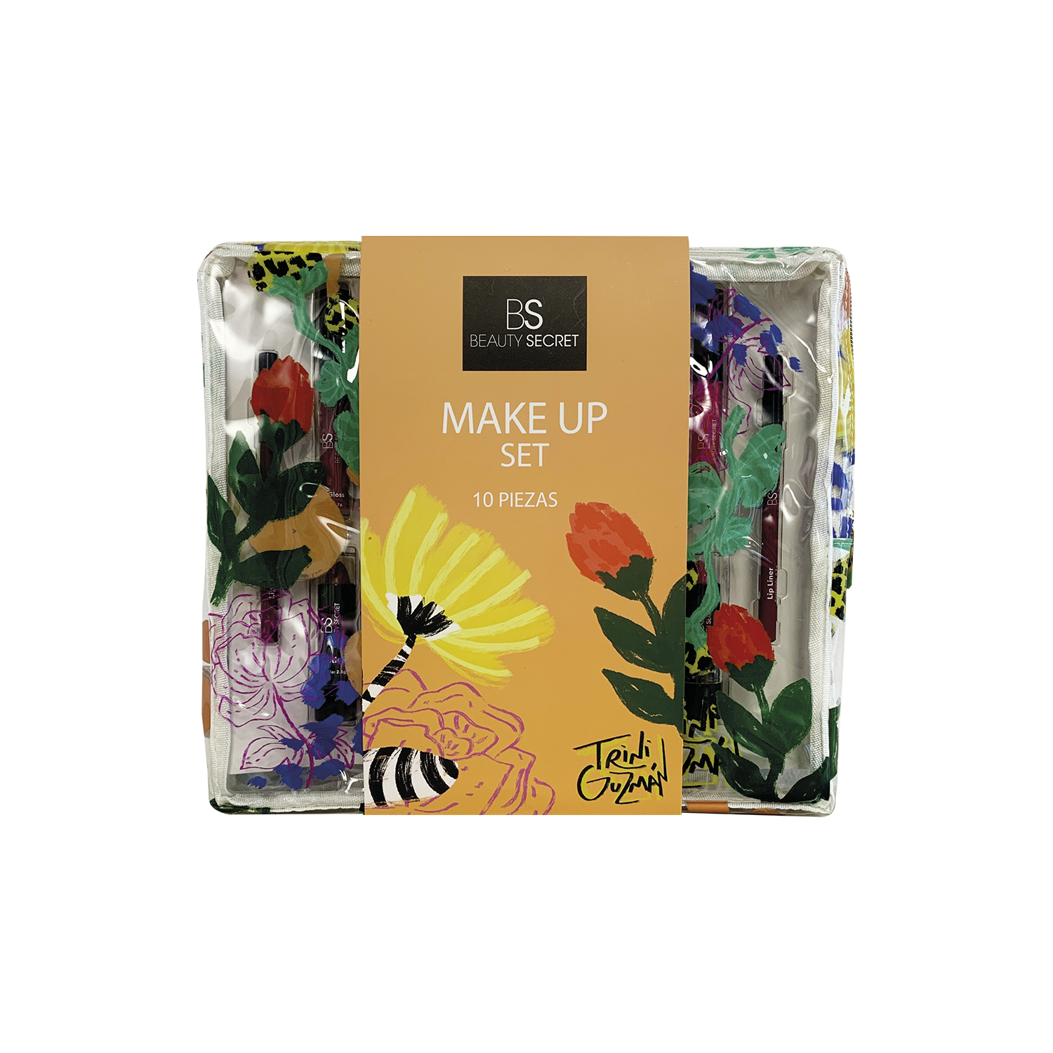 Estuche Beauty Secret X Trini Guzman Cosmetic Make Up X 10 - Rappi