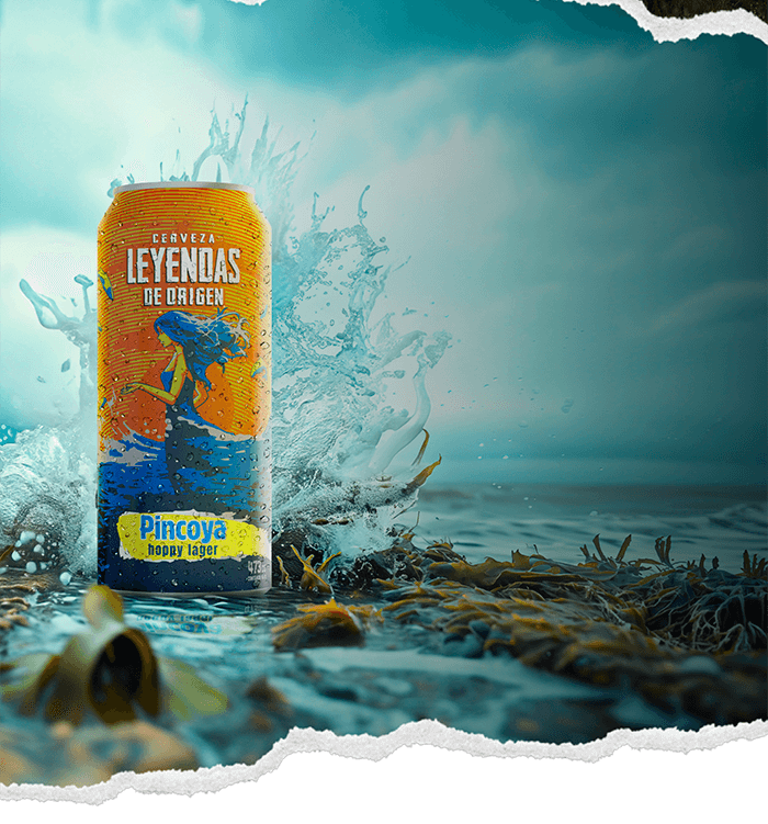 Cerveza Leyendas De Origen Pincoya Hoppy Lager 5.0° 473 Cc - Rappi