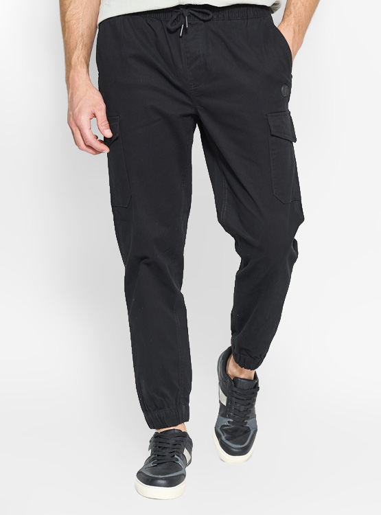 Jog Tony Cargo Half Fw25 Negro M - Rappi