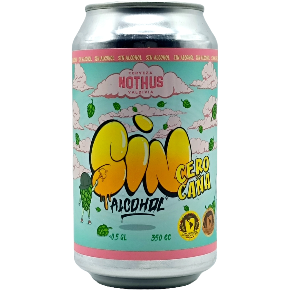 Cerveza Nothus Cero Caña 0.0º G.l. 355cc - Rappi