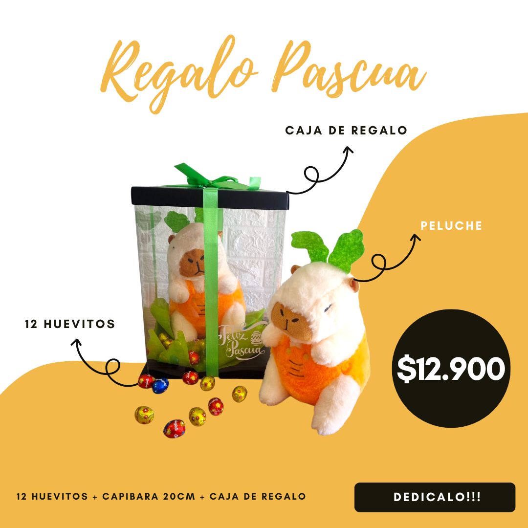 Caja De Regalo Pascua Capibara - Rappi