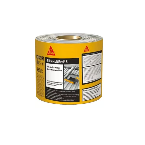 Cinta Adhesiva Multiuso Sika Multiseal 10 Cm X 3 M X 1mm - Rappi