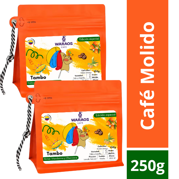 Waraos Café Dúo Tambo 250g Molido - Rappi