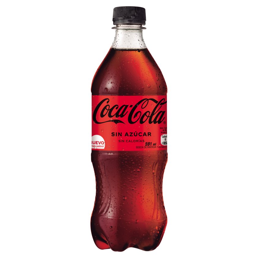 Coca-cola Sin Azucar Bebida Gaseosa En Botella 591cc - Rappi Coca-cola Sin Azucar Bebida Gaseosa En Botella 591cc - Rappi