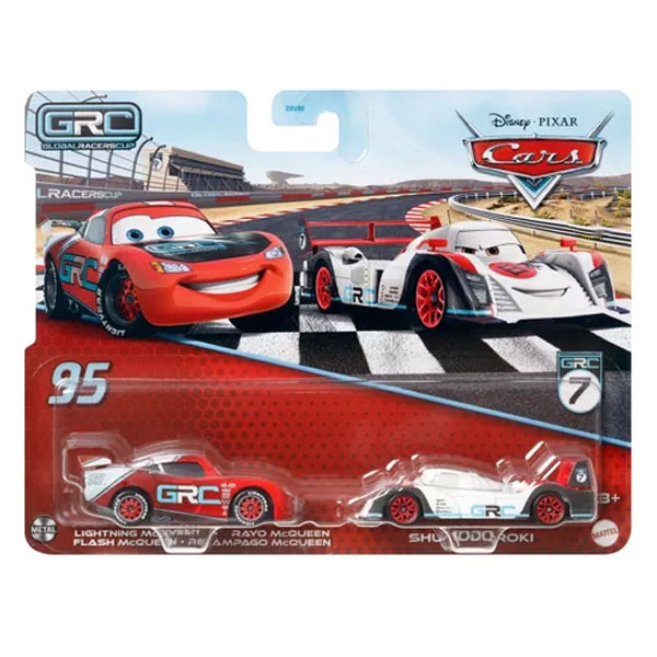 Autos Rayo Mcqueen Y Shu Todoroki Cars Metal Disney - Mattel - Rappi