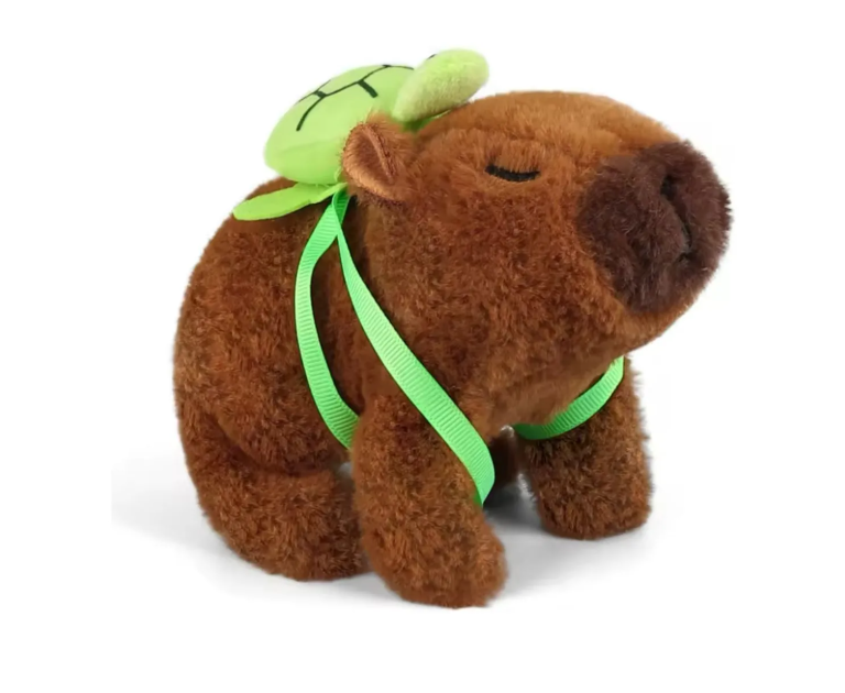 Peluche Capibara Robot Interactivo Camina Habla Salta Juguet - Rappi
