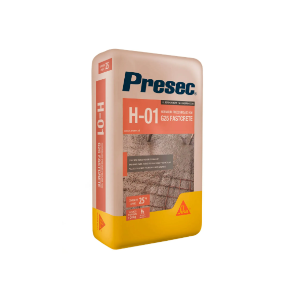 Hormigon Rapido 25 Kg. H-01 Presec - Rappi
