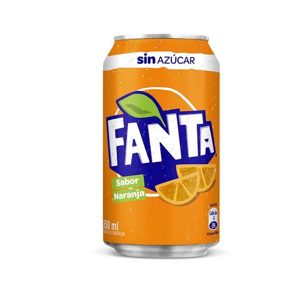 Bebida Fanta Zero Lata 350cc - Rappi