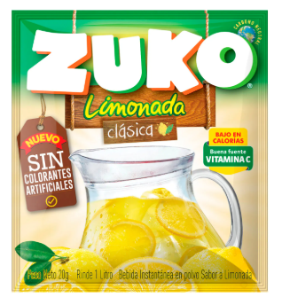 Zuko Limonada Clásica 20g - Rappi