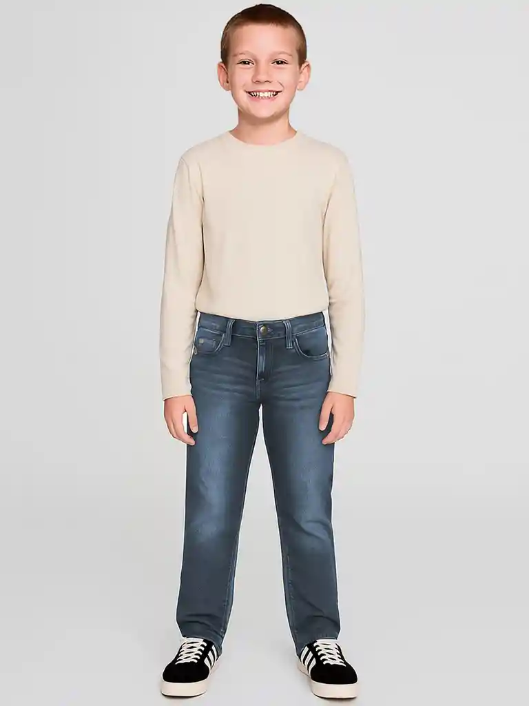 Jeans Cl Terry Hvt Ess Tt Navy 6 - Rappi