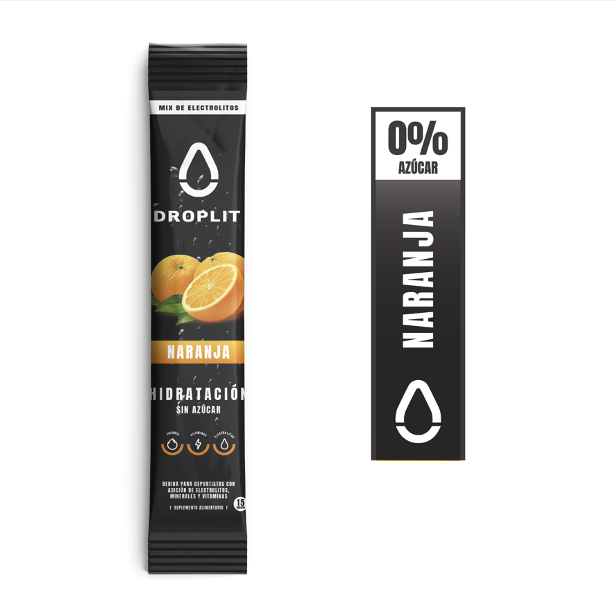 Mix De Electrolitos Droplit 15gr - Naranja - Rappi