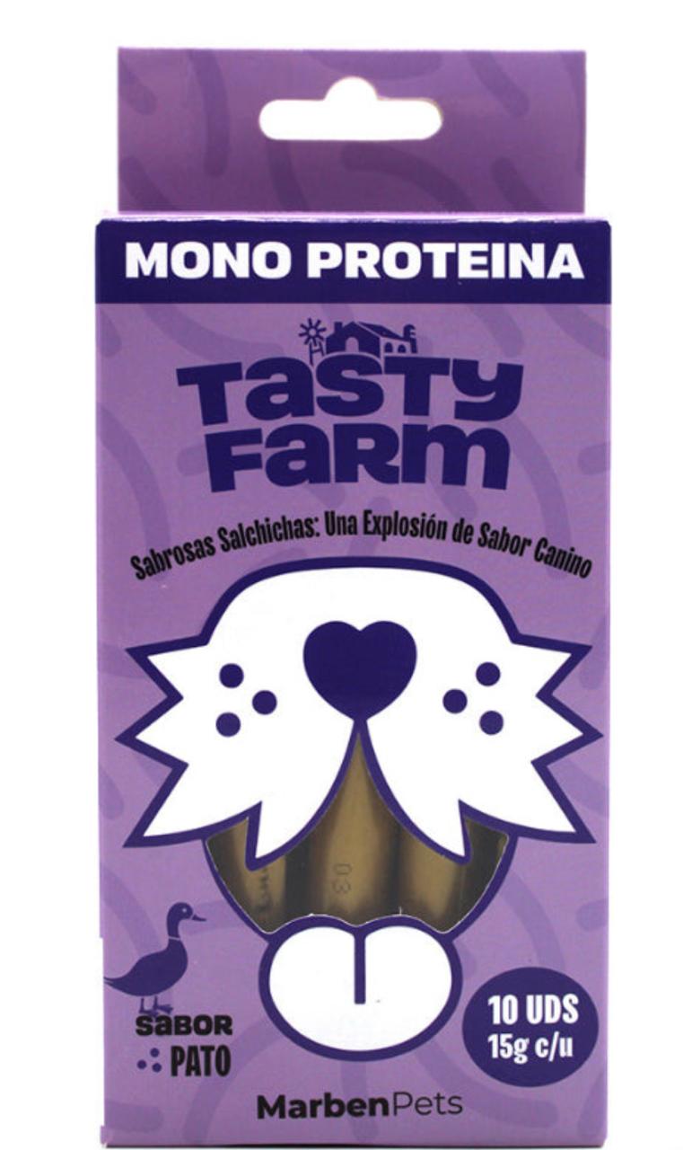 Tasty Farm Salchichas Mono Proteina Pato 10 Unid - Rappi