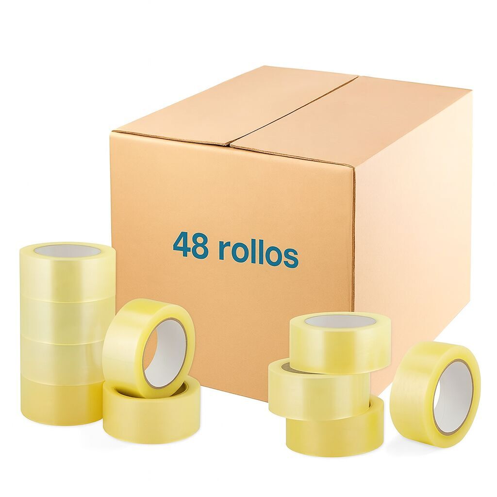 Cinta De Embalaje 48 Mm X 100 M – Caja 48 Unidades - Rappi