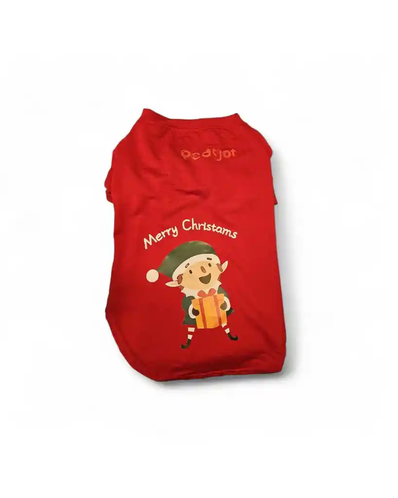 Buen Amigo - Ropa Navideña Roja Merry Christams ( S , M , L , Xl ) Para ...