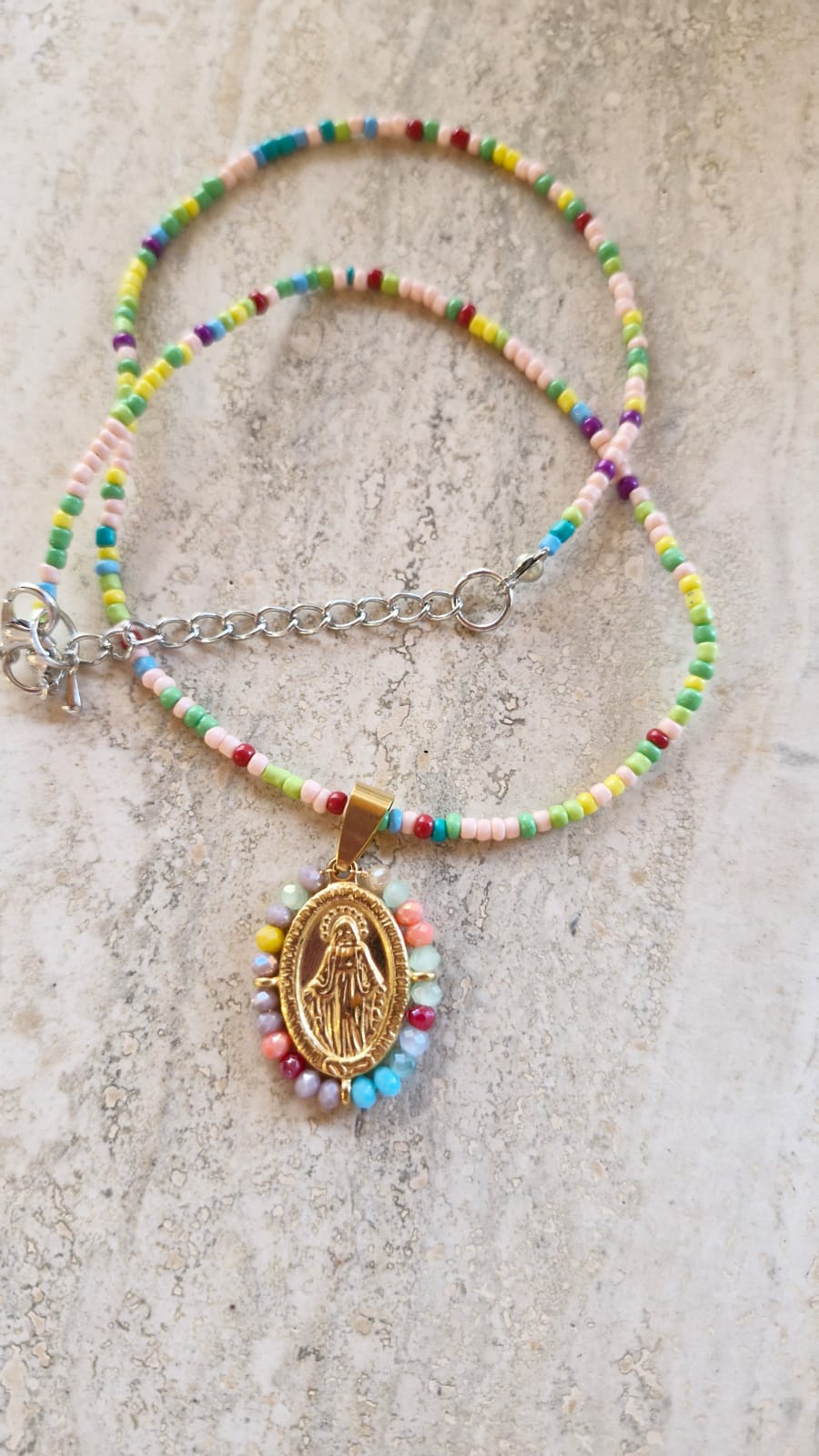 Collar Virgen Maria - Rappi