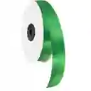 Cinta Genero Raso Satín 2.5cm X 20mtrs Verde Navidad - Rappi