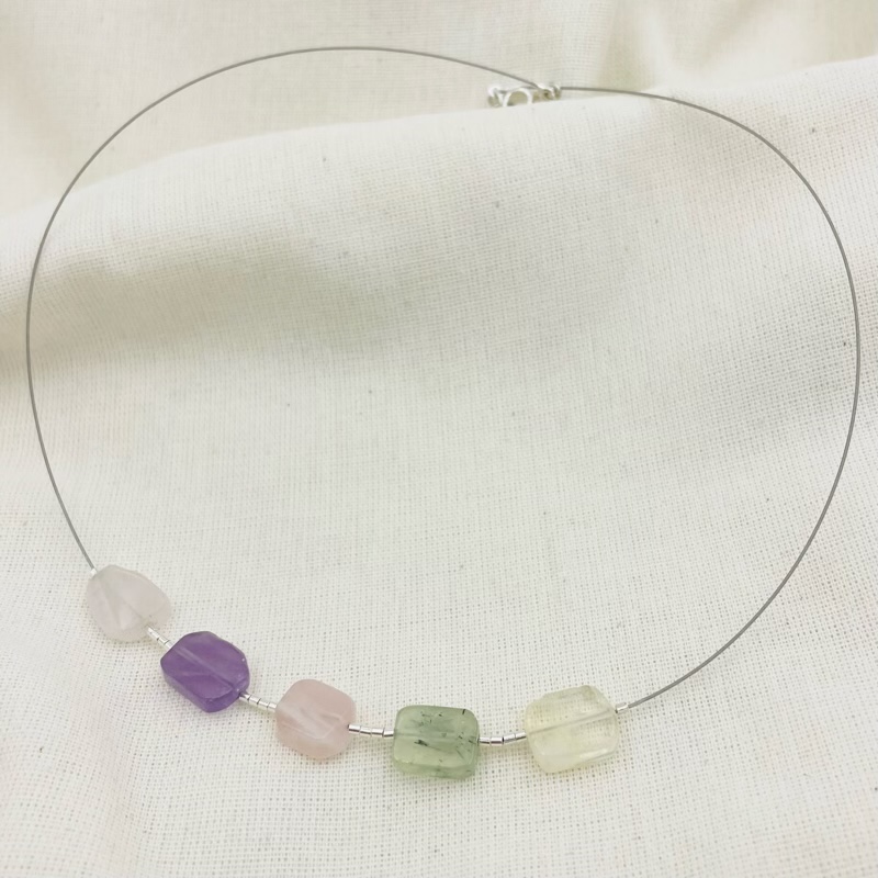 Collar Cuarzos Mix Color - Rappi