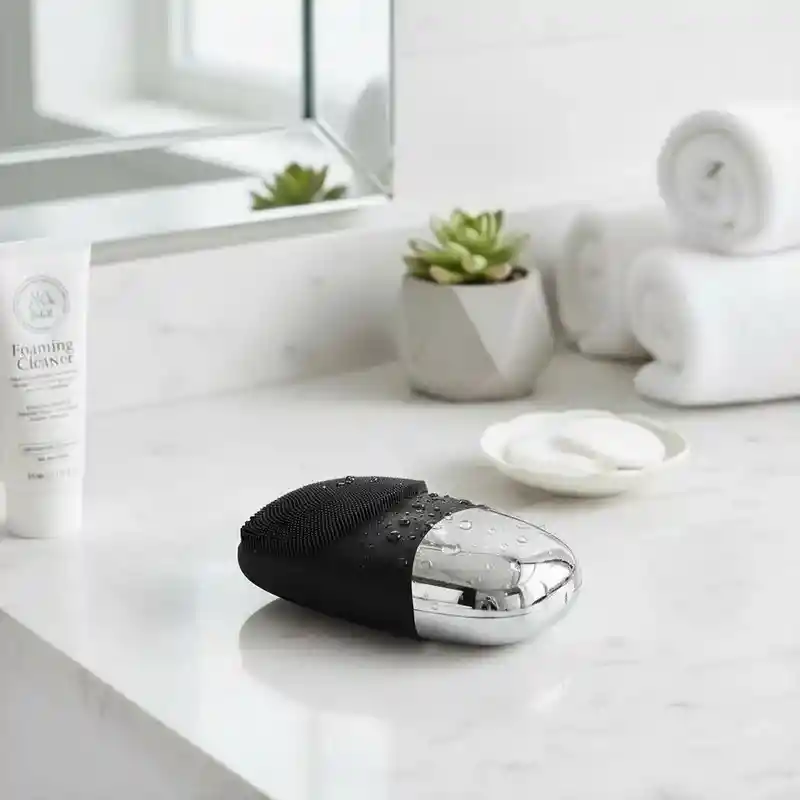 Eprime: Limpieza Facial Sónica Profunda Con Cepillo De Silicona ...