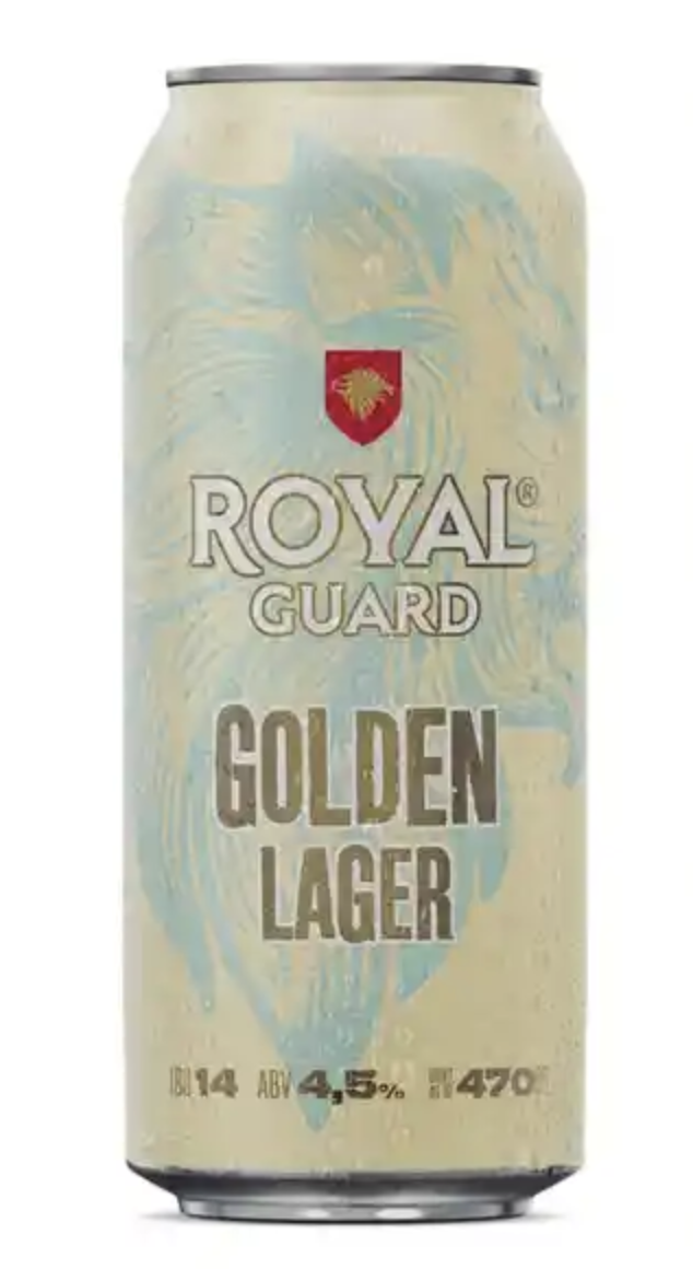Cerveza Royal Guard Golden Lager 470 Ml - Rappi