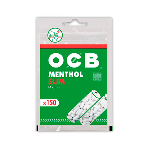 Ocb Menthol Slim Filtros - Rappi