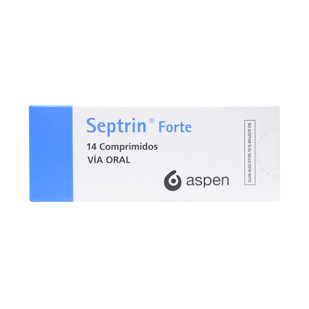 Septrin Forte Trimetoprima / Sulfametoxazol (160mg / 800mg) - Rappi