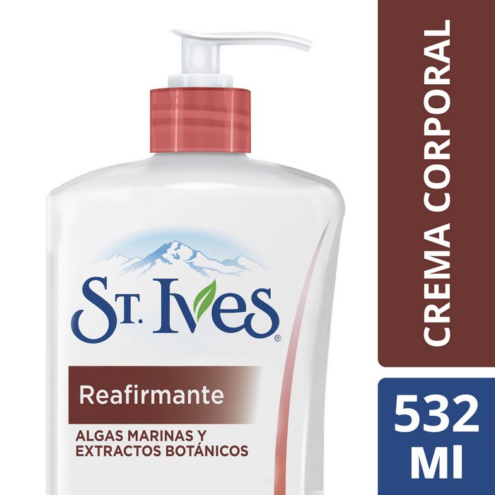 ST. Ives Crema Corporal Reafirmante Algas Marinas y Extractos Botánicos ...