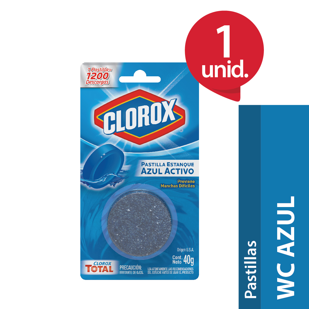 Clorox Pastilla Azul - Rappi
