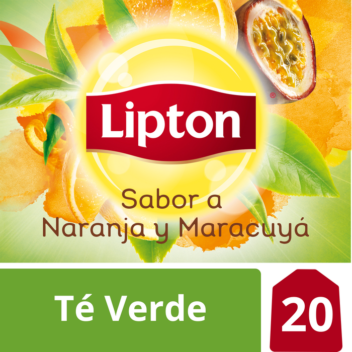 Lipton Té Verde Sabor Naranja y Maracuyá - Rappi